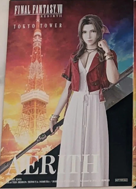 FINAL FANTASY VII REBIRTH X Tokyo Tower 2024 Aerith Gainsborough ... FINAL FANTASY VII REBIRTH X Tokyo Tower 2024 Aerith Gainsborough ...