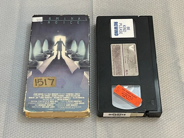 TERMINAL CHOICE RARE HTF VHS Horror Scifi Thriller Vestron Video 1985 £ ...