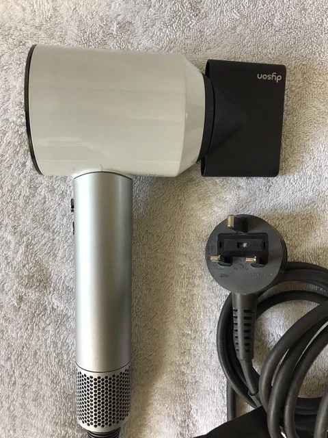 DYSON HD01 1600W Supersonic Hair Dryer In White Colour (PARTS OR REPAIR ...