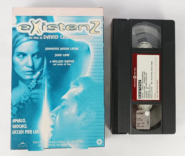EXISTENZ 1999 VHS Italien Jennifer Jason Leigh Jude Law Willem Dafoe Cronenberg EUR 10,30 ...