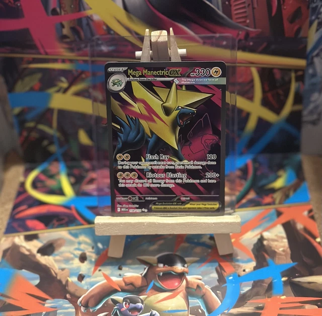 POKÉMON TCG MEGA Manectric EX 158/132 Full Art Mega Evolution NM £8.10 ...
