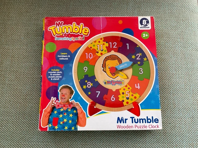 CBEEBIES MR TUMBLE Something Special Wooden Puzzle educational count ...