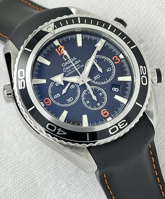 OMEGA SEAMASTER PLANET Ocean XL 600m Chronograph Auto Gents Watch 45mm ...