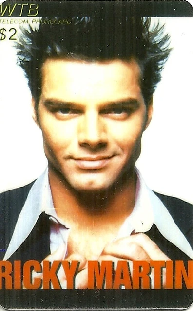 RARE / TELEPHONE Card - Ricky Martin / Phonecard Telecard £5.14 ...