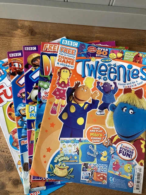 CBEEBIES 2000’S CHILDREN’S TV Magazine Bundle BBC Tweenies Toybox ...