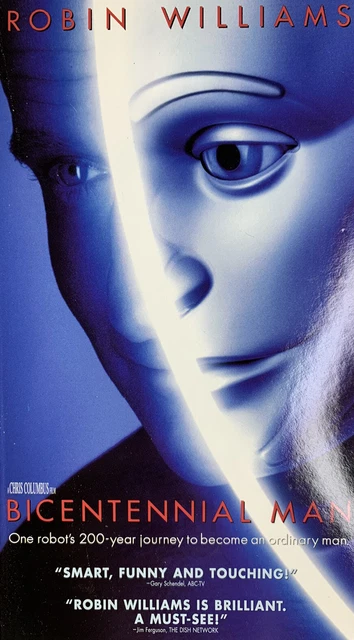 BICENTENNIAL MAN MOVIE Robin Williams VHS Tape £4.51 - PicClick UK
