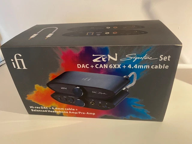 IFI ZEN SIGNATURE Set ZEN DAC Signature ZEN CAN 6XX Headphone Amp ...