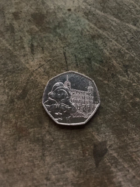 PADDINGTON BEAR 50P tower of london 2019 really rare coin £115.12 ...