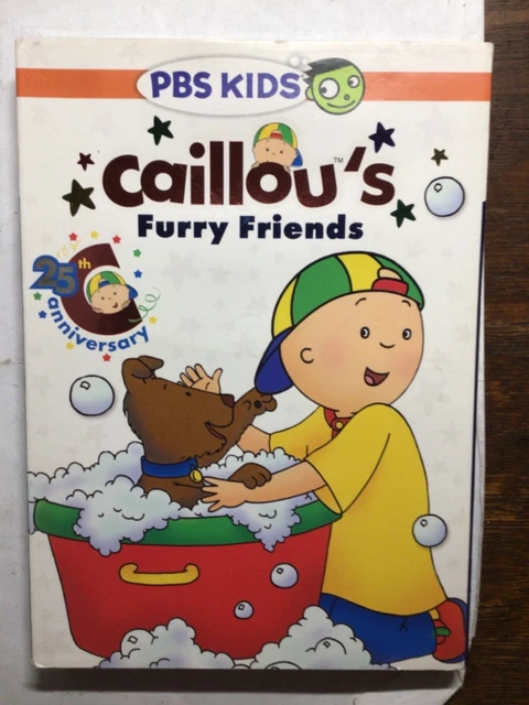CAILLOU - CAILLOU'S FURRY FRIENDS Vhs Video Tape 2001 CINAR PBS KIDS NO ...