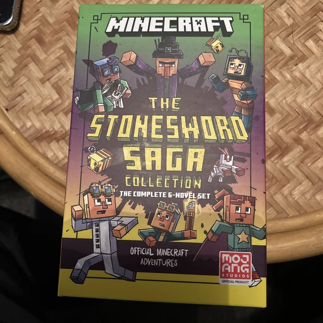 MINECRAFT-COMPLETE 6 BOOK Stonesword Saga Collection by Mojang Studios ...