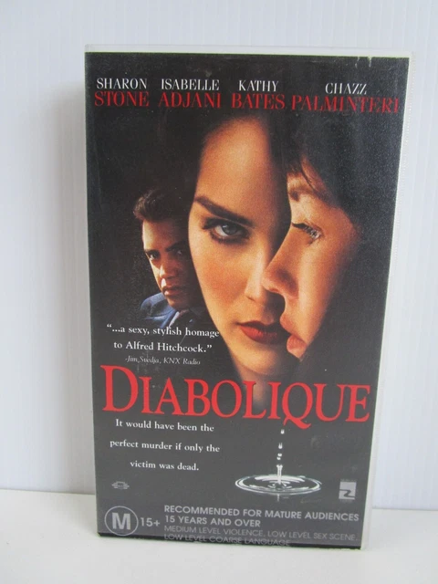 DIABOLIQUE, SHARON STONE, VHS Tape, Vintage Video, Movie M, 1996 $21.10 ...