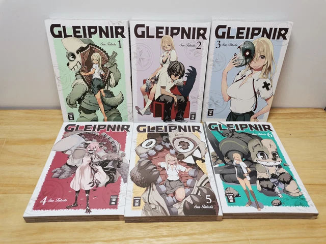 MANGA - GLEIPNIR 1+2+3 +4 +5 +6 - Egmont - Sun Takeda - 11750314 ...