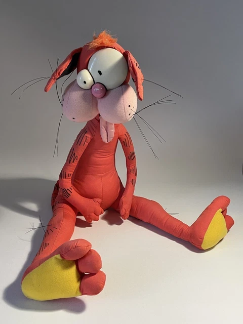 VINTAGE DAKIN BLOOM County Bill The Cat 1987 Dakin 14" Soft Toy Cat ...