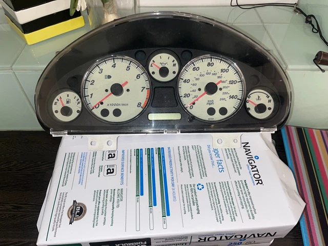 MAZDA MX5 MX-5 Mk2/2.5 1998-2005 Dash Instrument Cluster Speedo Rev ...