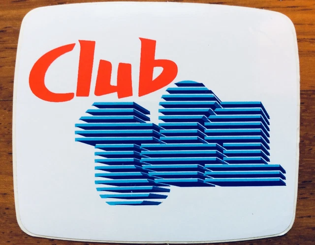 AUTOCOLLANT TF1 ANCIEN VINTAGE TÉLÉVISON FRANÇAISE Changement du Logo ...