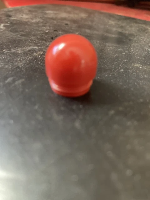 NOS HARLEY PANHEAD Shovelhead Knucklehead Red Dome Indicator light Dash ...