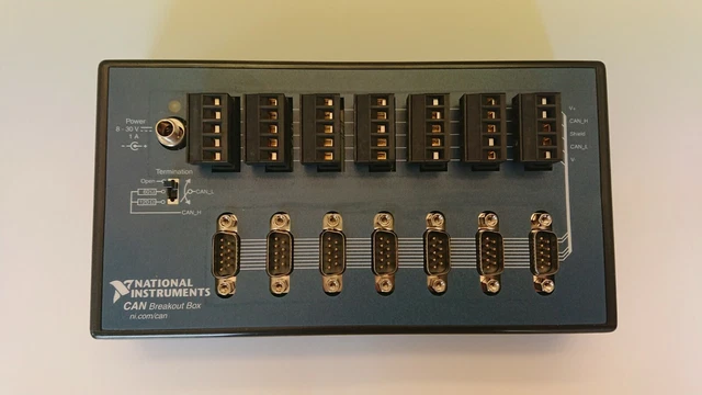 NATIONAL INSTRUMENTS CAN Breakout Box 14-Port Breakout Box 197864B-01L ...