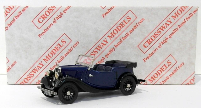 CROSSWAY MODELS 1/43 Scale CM11 - Morris 8 4 Seater Tourer - Blue 1 Of ...