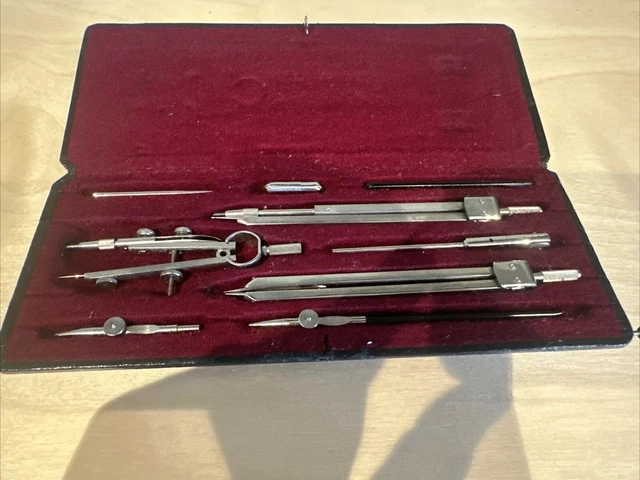 VINTAGE INSTRUMENT SET, West German, Technical Drawing. £15.00 ...