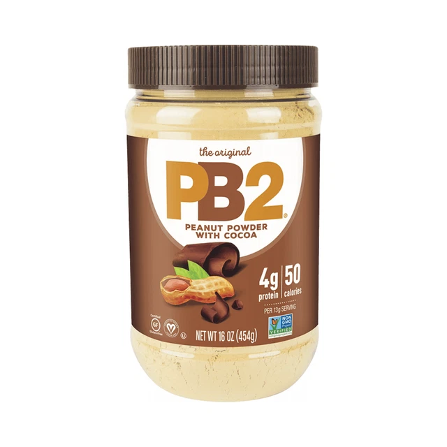 PB2 FOODS PB2 Peanut Powder (454g) Chocolate Powdered Peanut Butter ...