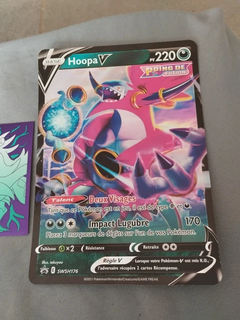 CARTE POKÉMON JUMBO Hoopa V SWSH176 Promo Fr Neuf EUR 3,00 - PicClick FR