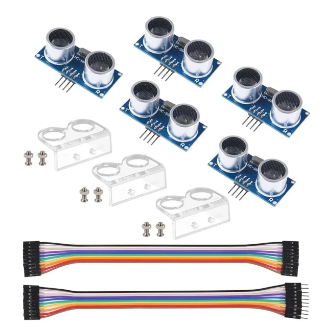 5PCS ULTRASONIC MODULE HC-SR04 MELIFE Distance Sensor with 3pcs ...