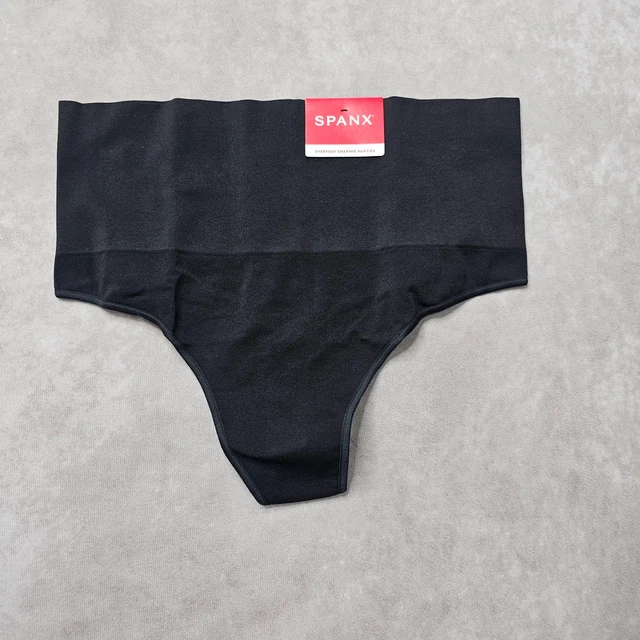SPANX EVERYDAY SHAPING Thong Black M/M UK 12–14 Seamless Control £18.99 ...