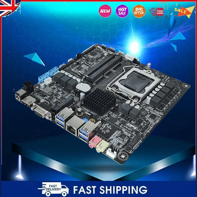 1000MBPS LAN MOTHERBOARD Kit Mini ITX Motherboard Desktop Motherboard ...