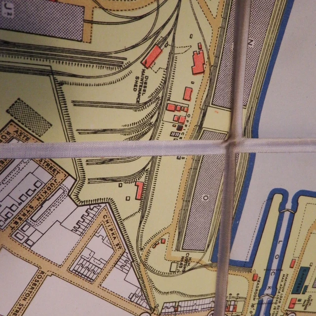 LONDON DOCKS 5 Vintage maps 1950s/60s Port of London Authority £6.50 ...