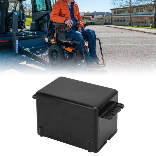 ELECTRIC WHEELCHAIR BATTERY Box Power Wheelchair Battery Container Box ...