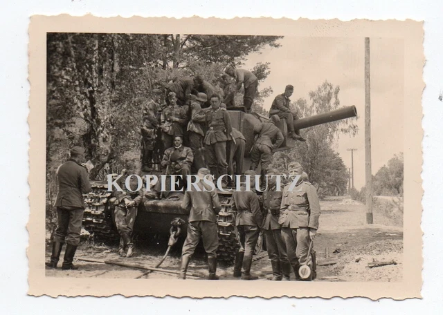 K16-RUSSLAND 1941 B. Linda zerst. Panzer Tank Sturmgeschütz Sdkfz ...