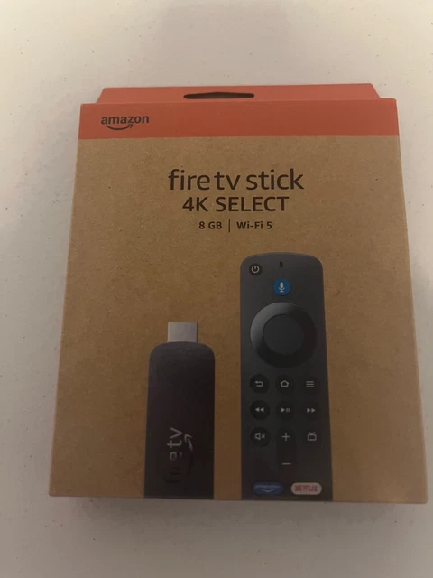 AMAZON FIRE TV Stick 4K SELECT (2025) w/Alexa Remote, NEW AND SEALAED ...