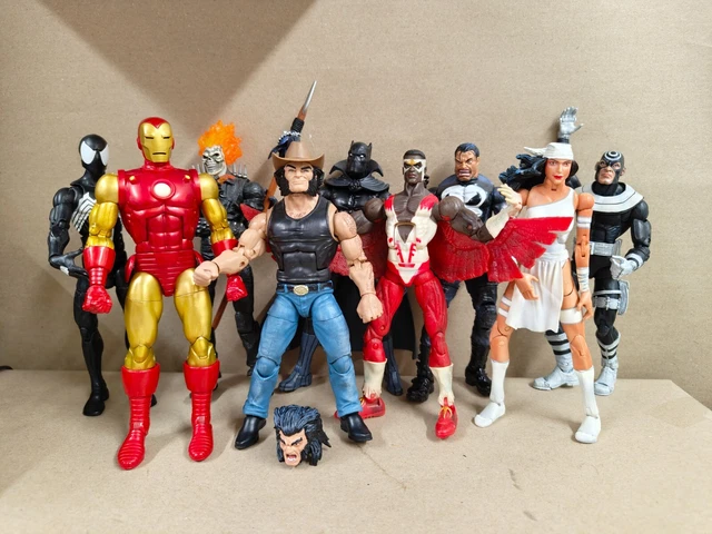 MARVEL LEGENDS JOB Lot Bundle Spider Man X-Men Avengers Punisher ...