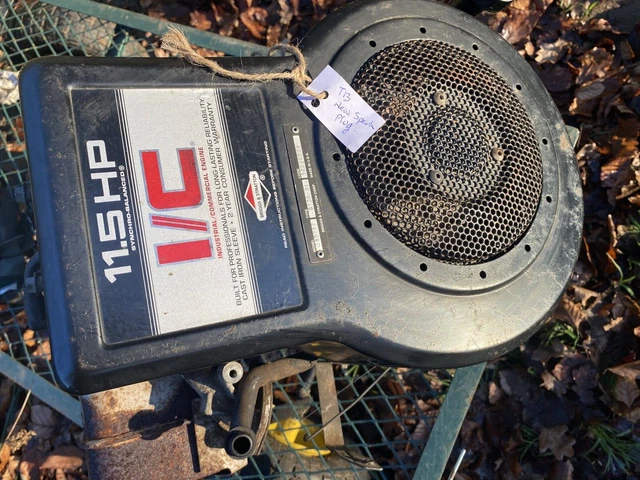 USED BRIGGS & Stratton 11.5 HP engine. Runs well, video, from 1997 ...