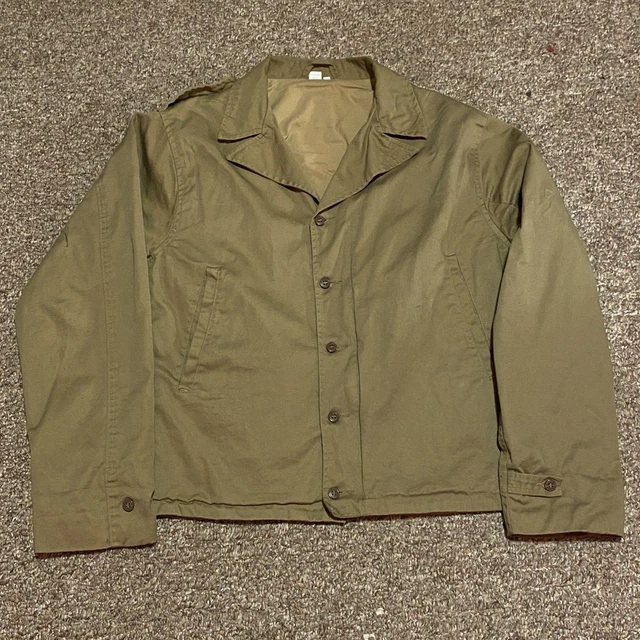 USGI WWII ERA M1941 Khaki Summer Field Jacket ATF Repro - Size 41 ...