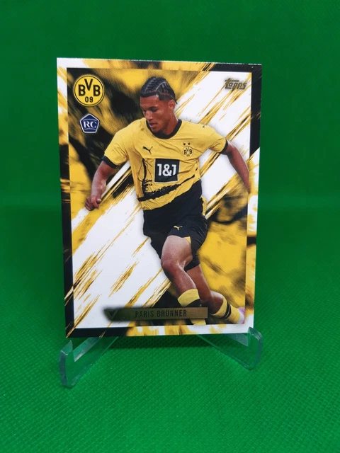 PARIS BRUNNER RC Rookie Base Topps BVB Vernissage Borussia Dortmund ...