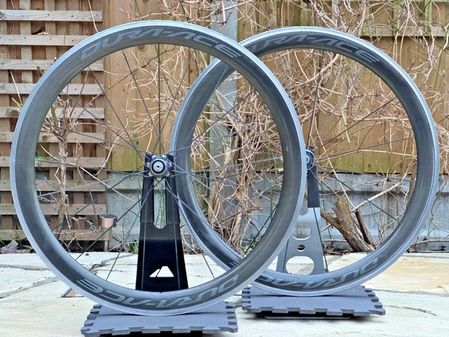 £480 SHIMANO DURA ace C60 Clincher Carbon Alloy Wheelset Shimano 11/12 ...