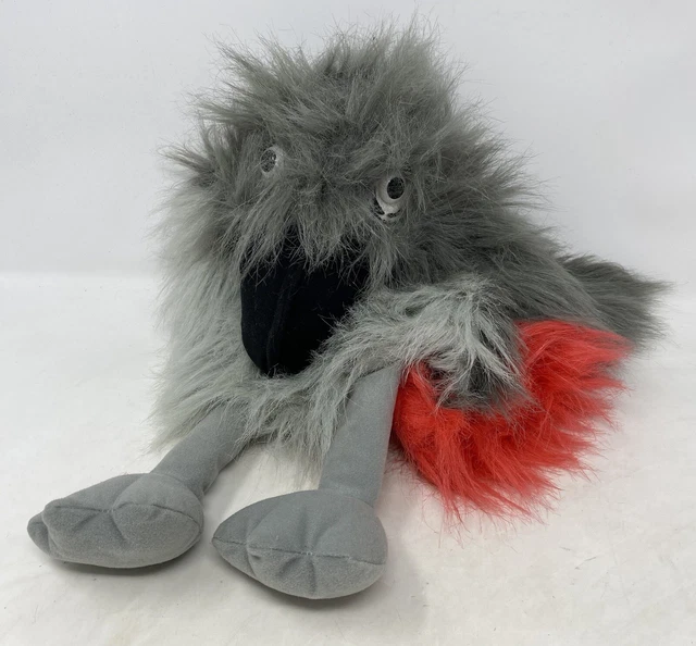 THE PUPPET COMPANY African Grey Parrot Hand Puppet Soft Toys Plush (L10 ...