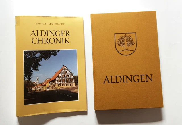 ALDINGER CHRONIK GESCHICHTE Und Entwicklung Eines Dorfes, Heimatbuch ...