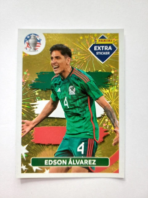PANINI COPA AMERICA USA 2024 Extra Sticker Gold - Edson Álvarez ...