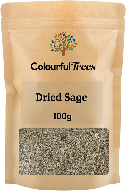 DRIED SAGE 100G by Colourful Trees £8.11 - PicClick UK