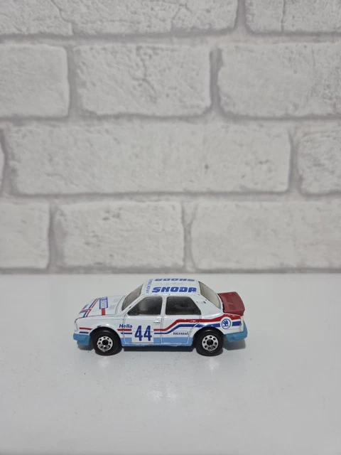 VINTAGE MATCHBOX 44 Hella Skoda 130LR Rally Car 1986 diecast model toy ...