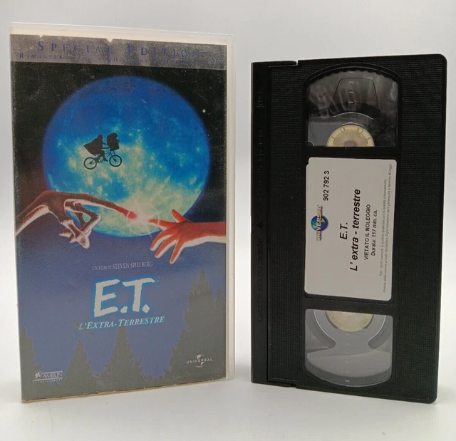 VHS FILM E.T. L'Extra Terrestre Special edition Universal 2002 EUR 4,00 ...