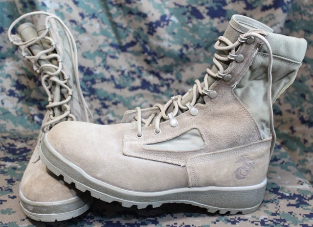 NEW BELLEVILLE USMC Marine Corps MHW Hot Weather Combat Boots Vibram ...