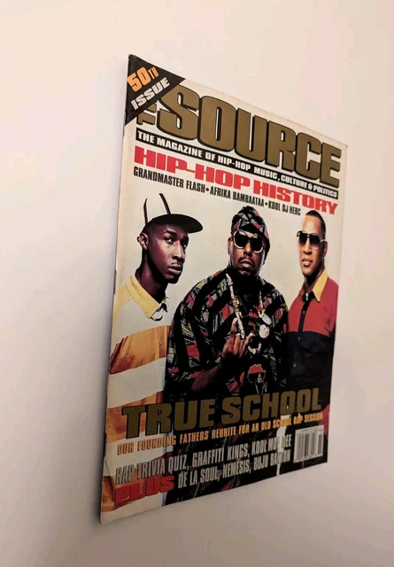 THE SOURCE MAGAZINE #50, November 1993, Grandmaster Flash, Kool Herc ...