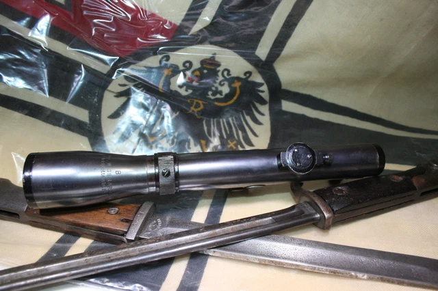 VINTAGE GERMAN SNIPER Scope 1.WK Dr.W.Gerard Charlottenburg "B" No ...
