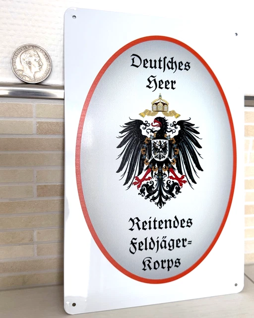 FELDJÄGER KAISERREICH HEER Militär-Polizei Streitkräfte Bundeswehr ...