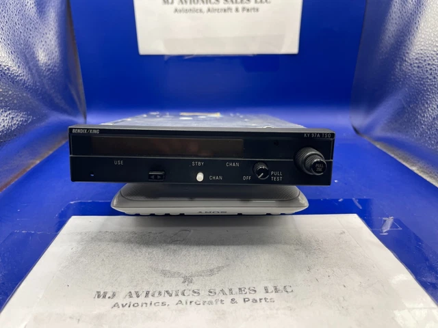 BENDIX/KING KY 97A 14 Vdc P/N 064-1051-70 With Fresh Faa Form 8130-3 ...