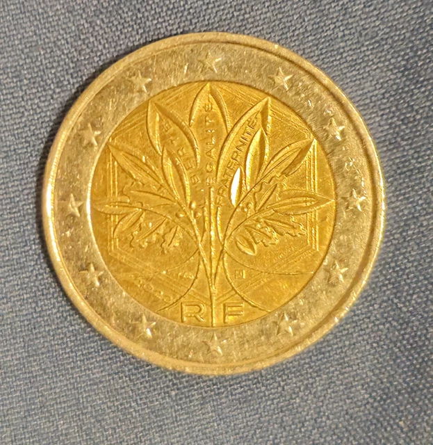 PIÈCE DE 2 euros rare RF 2022 bon état EUR 150,00 - PicClick FR