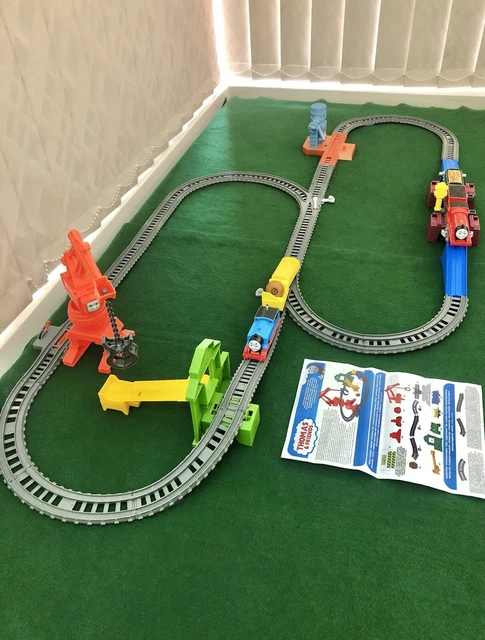 THOMAS & FRIENDS Trackmaster Bundle Cassia Crane, Water Tower, Talking ...